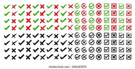 Check Marks Doodle Set Checkbox Checklist Stock Vector Royalty Free 2476955307 Shutterstock