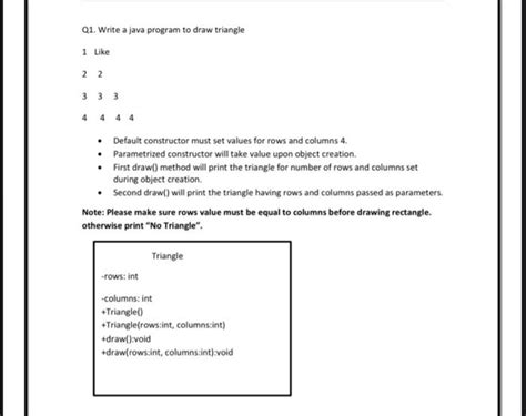 Solved I Need Help In ThisQ Write A Java Program To Draw Chegg
