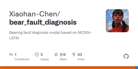 bear fault diagnosis cnn lstm model ipynb at master · xiaohan chen bear