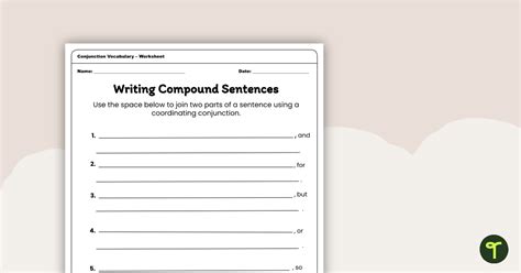 Combining Sentences With Conjunctions