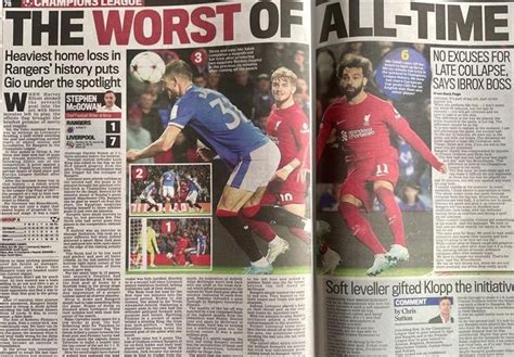 صحف بريطانيا عن هاتريك محمد صلاح أمام رينجرز الطائر مو قائد ليفربول