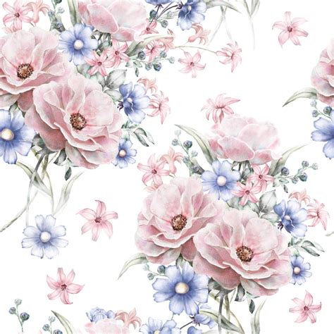 Vintage Flowers Wallpaper