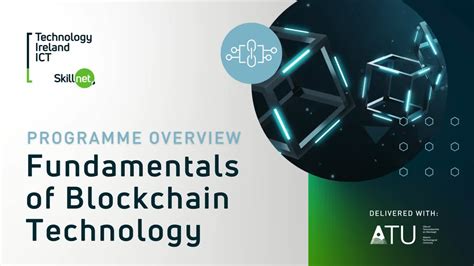 Fundamentals Of Blockchain Module Who Is It For Technology Ireland Ict Skillnet