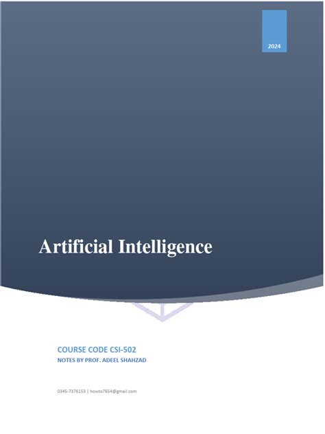 Artificial Intelligence Pdf Knowledge Representation And Reasoning Artificial Intelligence
