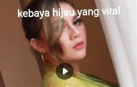 Video Parno Wanita Kebaya Hijau Diduga Model Rd Warganet