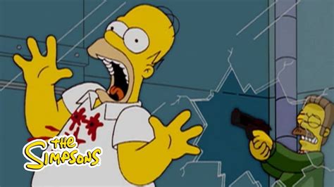 Ned Flanders Kills Homer Simpson The Simpsons Youtube