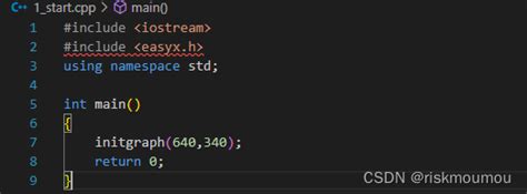 扩展知识：vscode配置easyx easyx vscode csdn博客