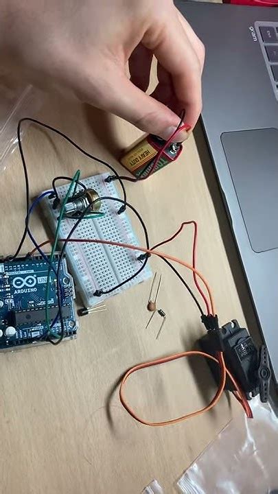 2가변저항으로 서보모터 각도제어 Youtube