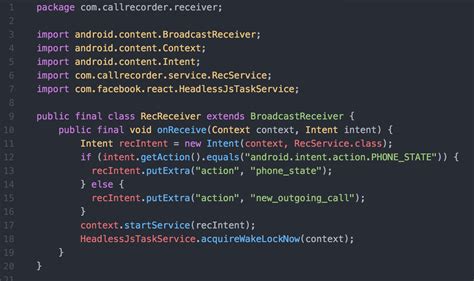 Simple Android Call Recorder In React Native Headlessjs Task By Ivan Zotov Codeburst