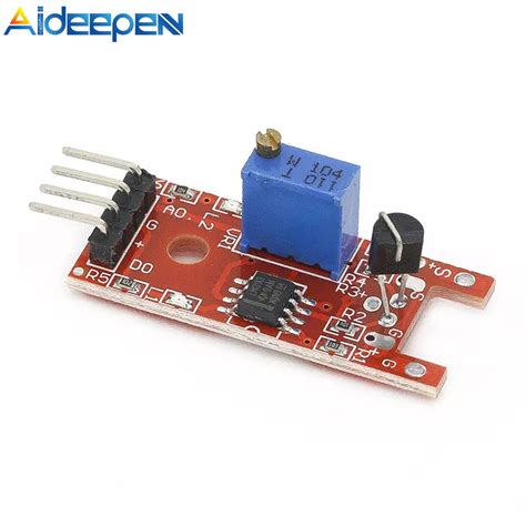 Aideepen KY Metal Touch Sensor Module Human Body Touch Sensor Single Channel Signal Output