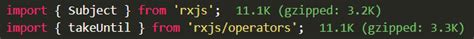 webpack - Angular import cost - Stack Overflow