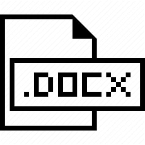 Document Docx Extension File Format Icon