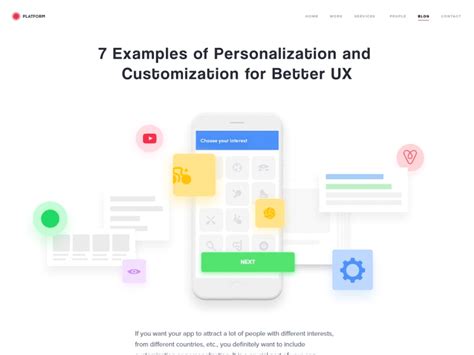 7 examples of personalization and customization for better ux by adrian