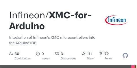 GitHub Infineon XMC For Arduino Integration Of Infineon S XMC Microcontrollers Into The