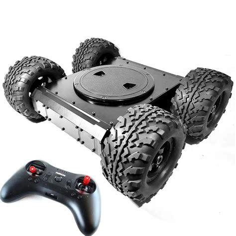 Lynxmotion A4wd3 Rugged Wheeled Rover Rc Kit Robotshop