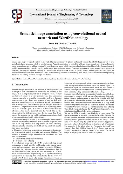 pdf semantic image annotation using convolutional neural network and