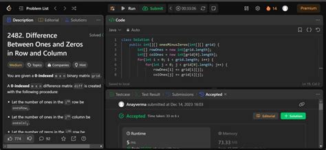 Anay Verma On Linkedin Leetcode Codingchallenge Drgvishwanathan