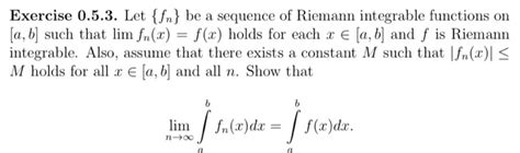 solved exercise 0 5 1 show that if f and g are riemann