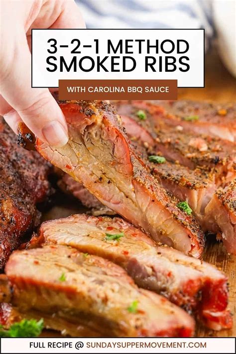 3 2 1 Smoked Ribs