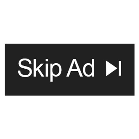 Youtube Skip Ad Button Sticker Mania