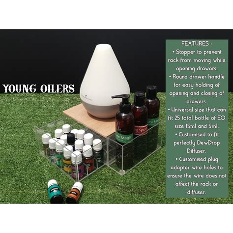 Young Living Dewdrop Premium Quality Rac Eo Diffuser Rack Diffuser