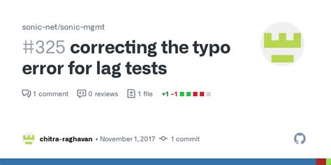 Correcting The Typo Error For Lag Tests By Chitra Raghavan · Pull