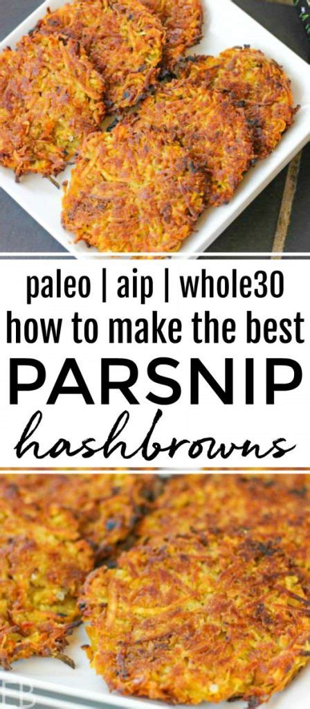 How To Make The Best PARSNIP HASHBROWNS Paleo AIP Whole30 Gluten Free Eat Beautiful