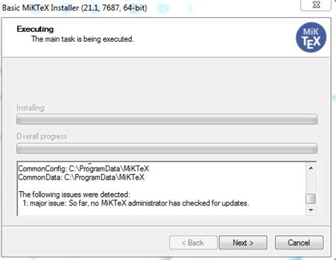 Errors Problem In Installing Miktex TeX LaTeX Stack Exchange