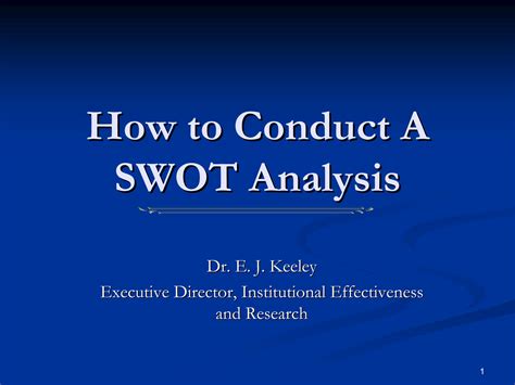 SOLUTION How To Conduct A Swot Analysis Studypool