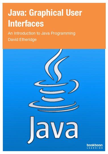 java graphical user interfaces