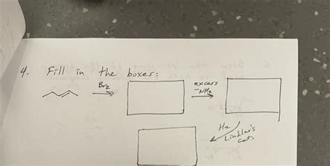 Solved 4 Fill In The Boxes