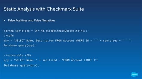 Secure Salesforce Code Scanning With Checkmarx