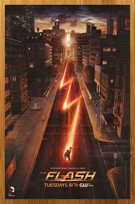 Flash Tv Show Poster 60 Photos Moonagedaydreamfilm