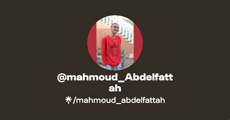 Mahmoudabdelfattah Instagram Facebook Linktree