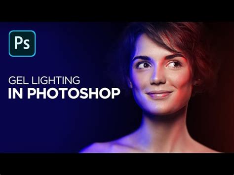 How To Create Color Gel Lighting Effect Photoshop Tutorial In Photoshop Lighting