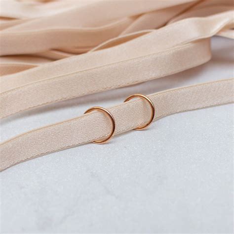 Set Of 2 X 12mm Bra Rings In Rose Gold Good Fabric