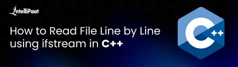 how to read file line by line using ifstream in c
