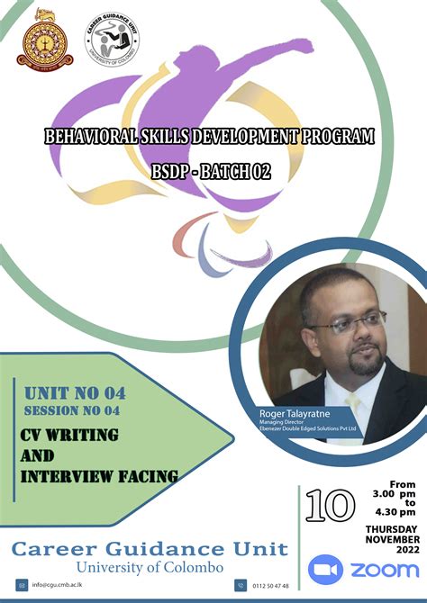 Behavioral Skills Development Program Bsdp Session 04 Career