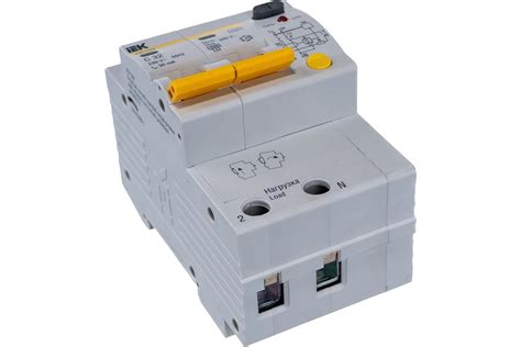 Дифавтомат АД-12М 2п, C, 32А, 30мА IEK MAD12-2-032-C-030 - выгодная ...