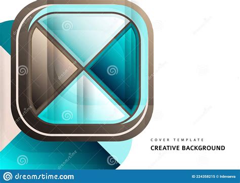 Abstract Geometric Background With Space For Your Text Modern