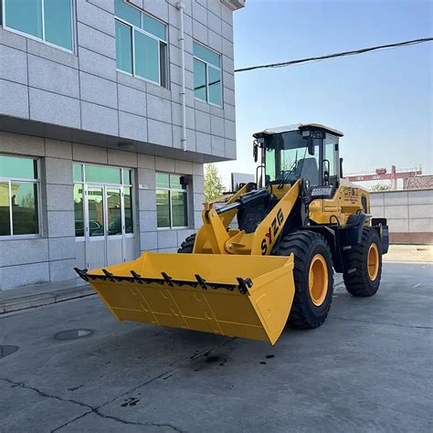 Shan Yu Zl 958 Machine Loader Caterpillar Wheel Loader 4x4 Compact