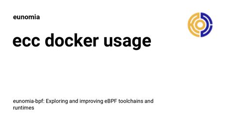Ecc Docker Usage Eunomia