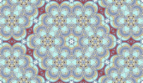 Seamless Circular Vector Pattern Background And Lace Technique Background Image And Wallpaper