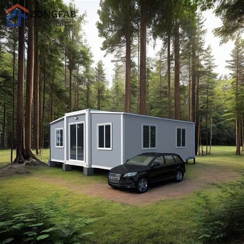 20ft Prefab Modular Homes Expandable Container House Waterproof Expandable Container Portable