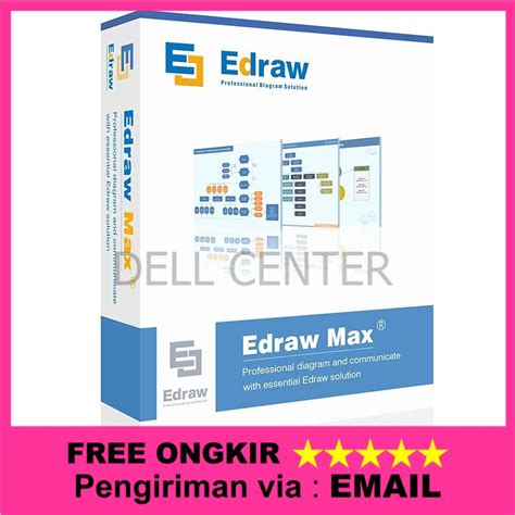 Jual Edraw Max 10 5 Pro Aplikasi Pembuat Presentasi Diagram Grafik