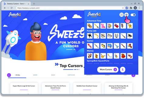 How To Use Custom Cursor For Chrome Sweezy Custom Cursors