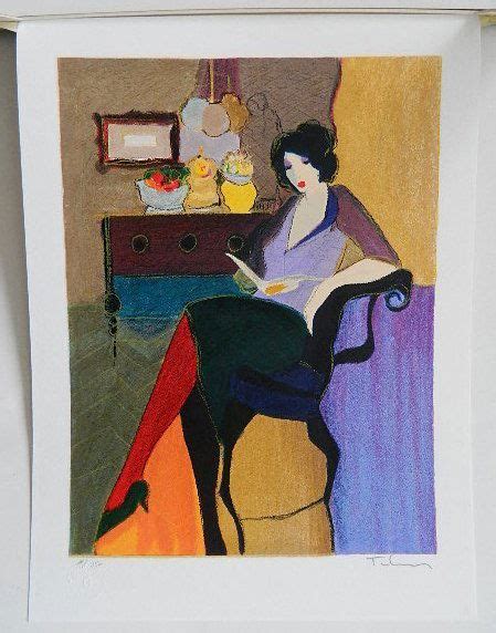Itzchak Tarkay Lithograph Lot 591