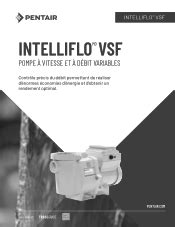 Pentair IntelliFlo VSF Variable Speed And Flow Pool Pump Manual