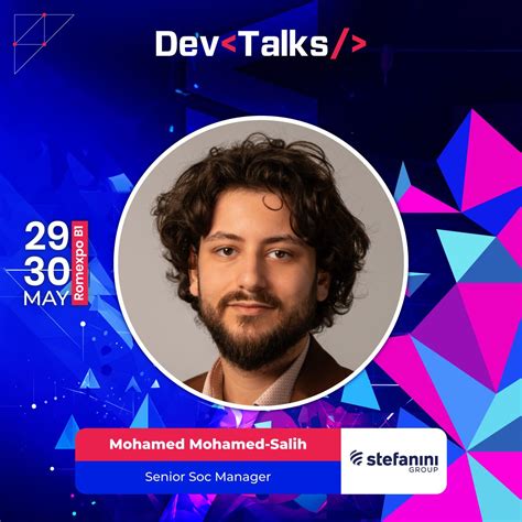 devtalksromania on linkedin mohamed mohamed salih senior soc manager