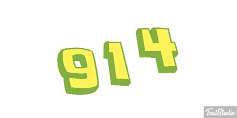 914 Number Animated  Logo Designs